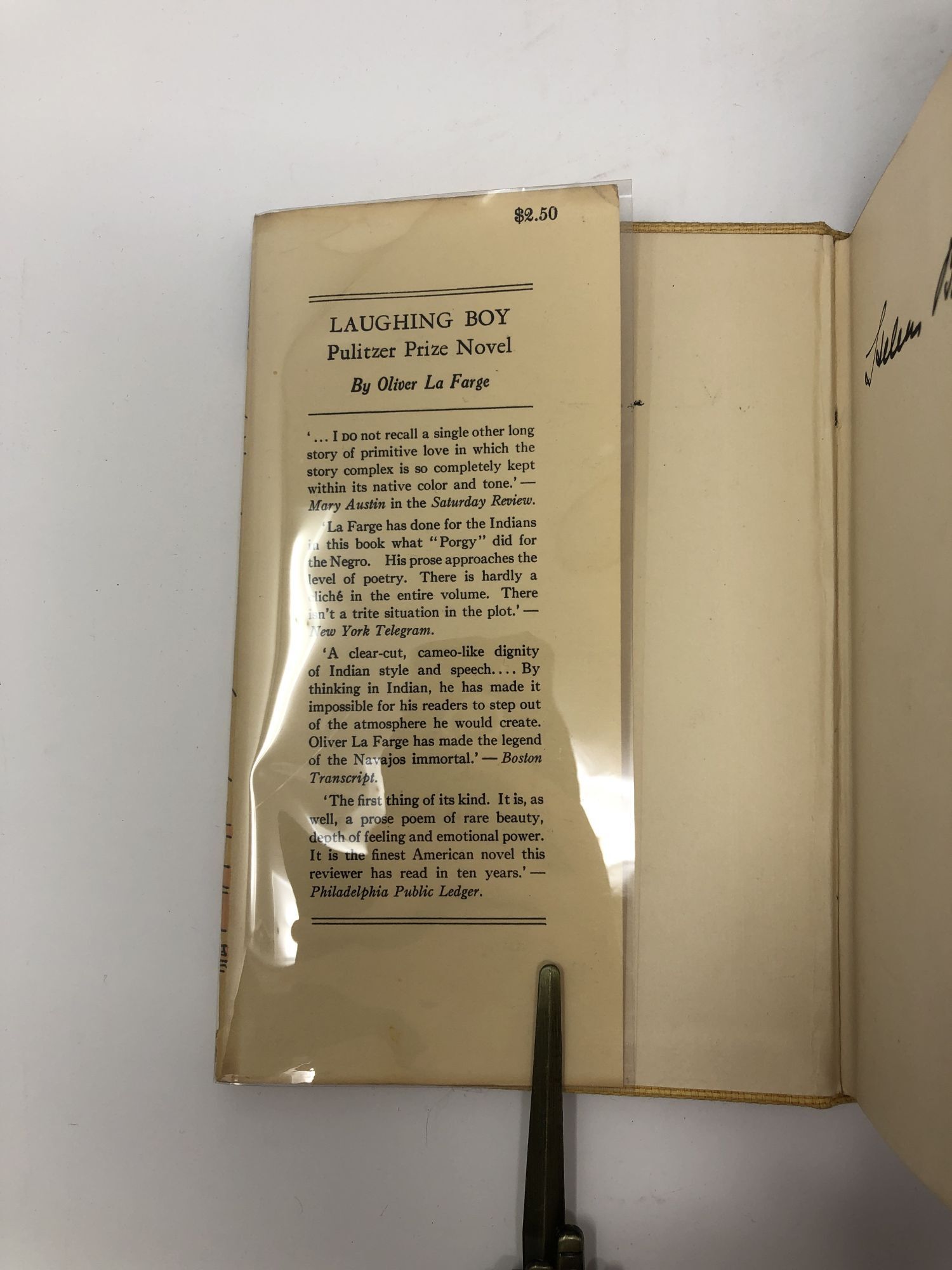 Laughing Boy | Oliver La Farge | First Edition